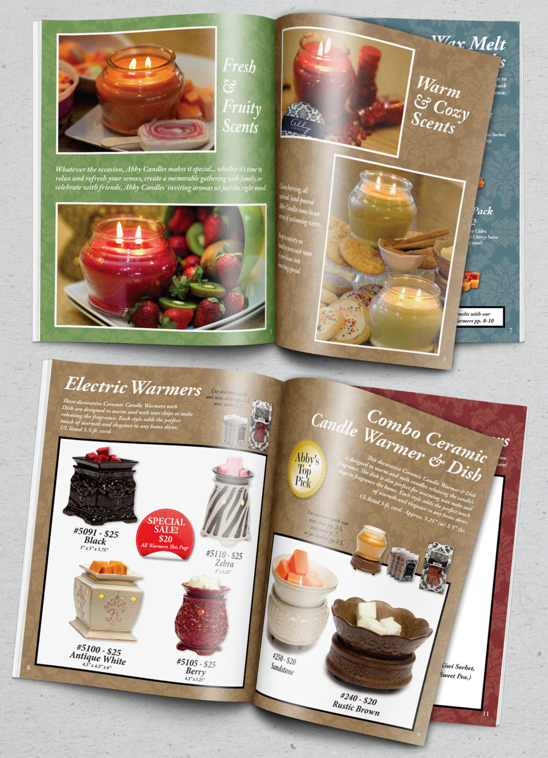 Catalog Design - The Visual Sense