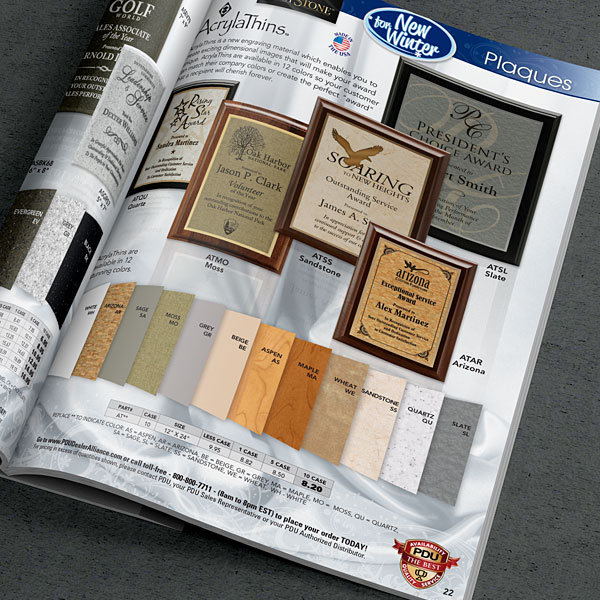 Catalog Design - The Visual Sense